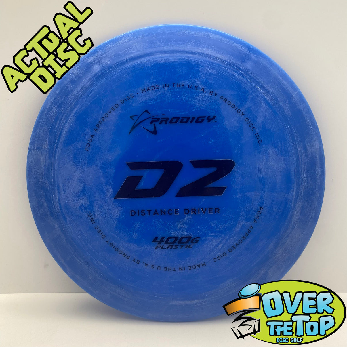 D2 400G Used (6. LE/SE) 175g – Over The Top Disc Golf