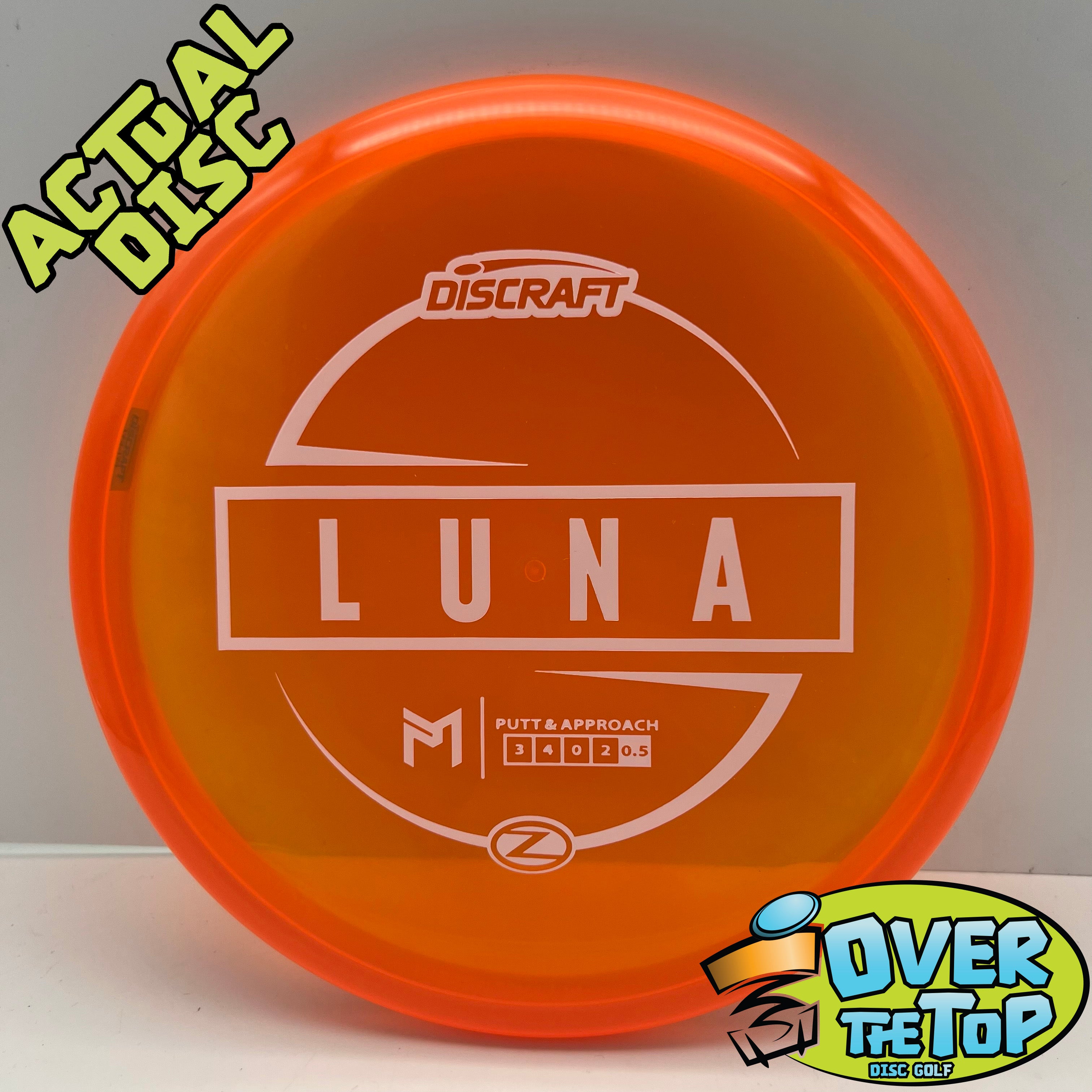 Luna Signature Z-Line (Paul McBeth) 174g – Over The Top Disc Golf