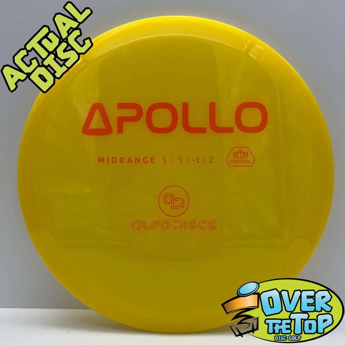 Apollo Crystal 180g – Over The Top Disc Golf